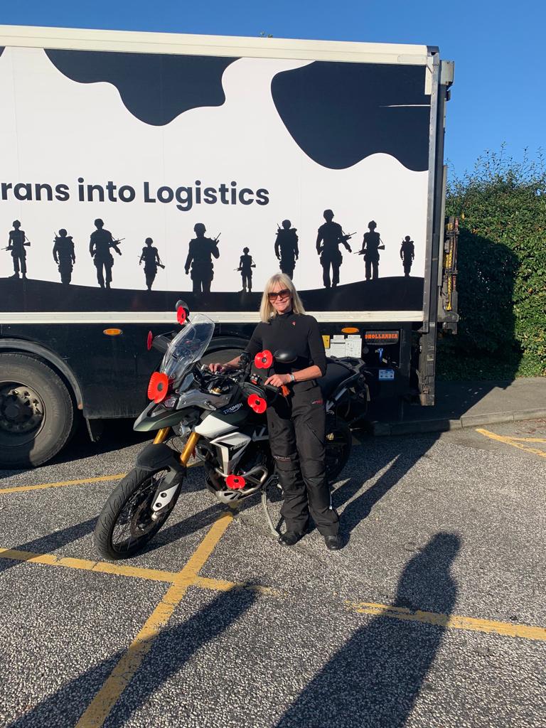 Over five thousand bikers formed spectacular Ring of Red around M60